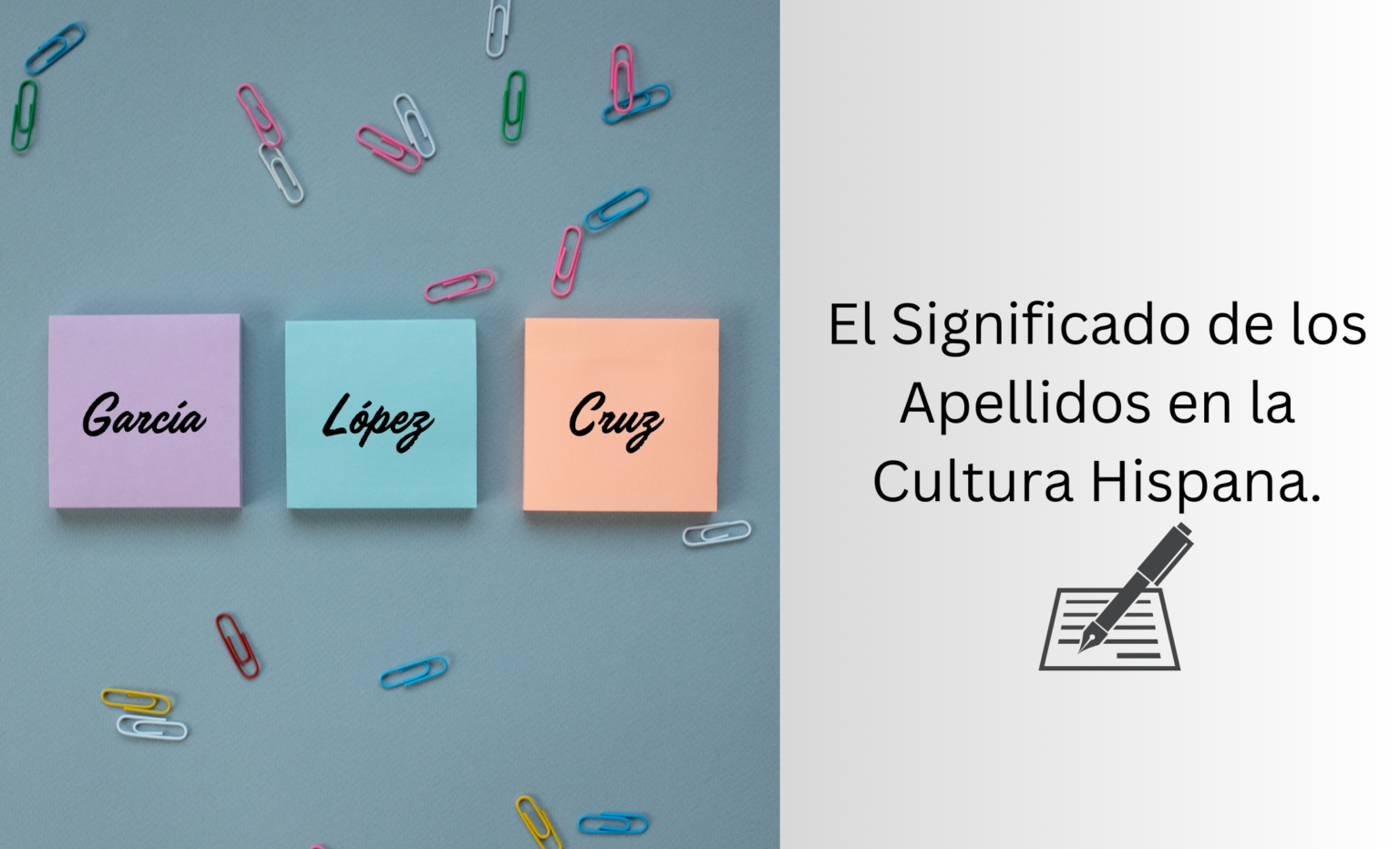 El Significado de los Apellidos en la Cultura Hispana. - Culture ...