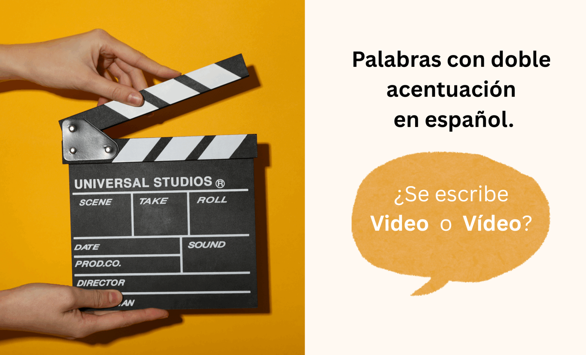 Palabras con doble acentuación en español. - Culture & Language Center ...